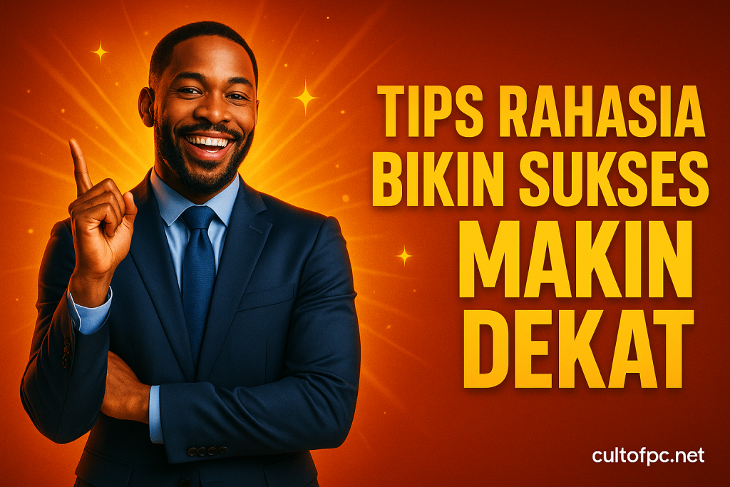 Tips Rahasia Bikin Sukses Makin Dekat – Cultofpc