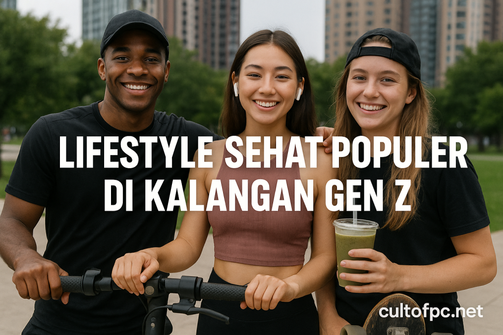 Lifestyle Sehat Populer di Kalangan Gen Z – Cultofpc